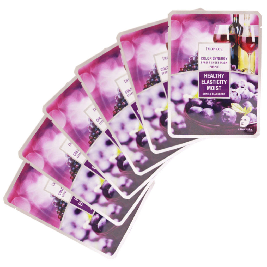 Buy Color Synergy Effect Sheet Mask – Purple at Low Price - TofuSecret