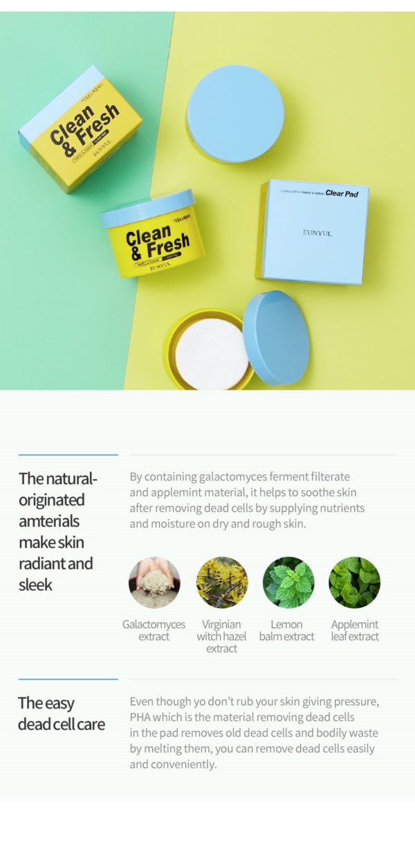 Buy Clean & Fresh Pimple & Sebum Clear Pad at Low Price - TofuSecret