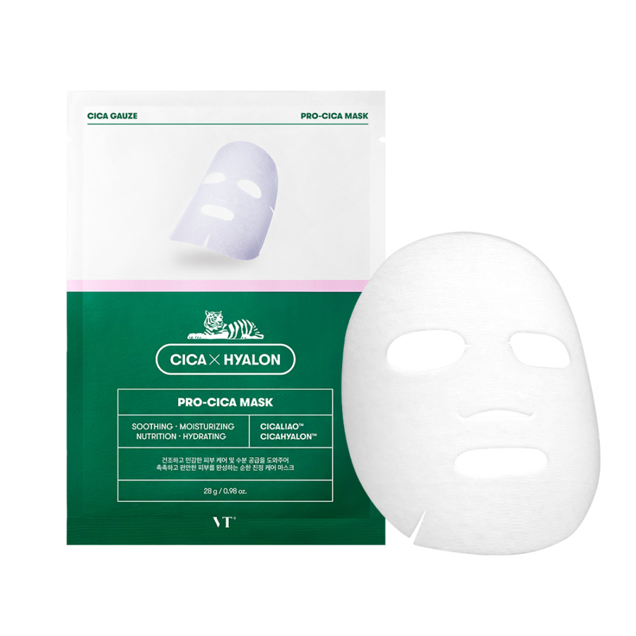 VT Cica x Hyalon Pro-Cica Mask 】at Low Price - TofuSecret™